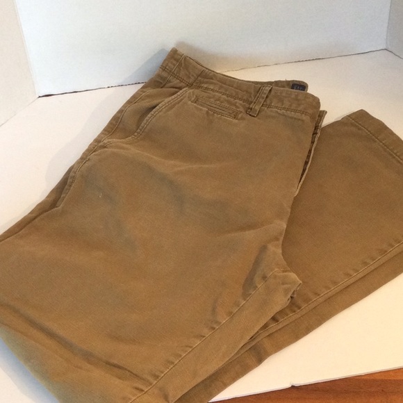 GAP | Pants | Gap Mens Brown Khaki Chinos Straight Fit | Poshmark